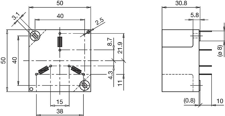 DKLL-3 - Compensated High Inductance Choke, 3-phase